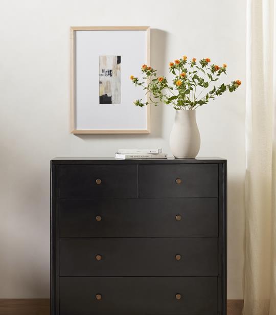 Cubist Bookcase, Dark Walnut