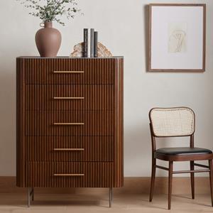 Cubist Bookcase, Dark Walnut