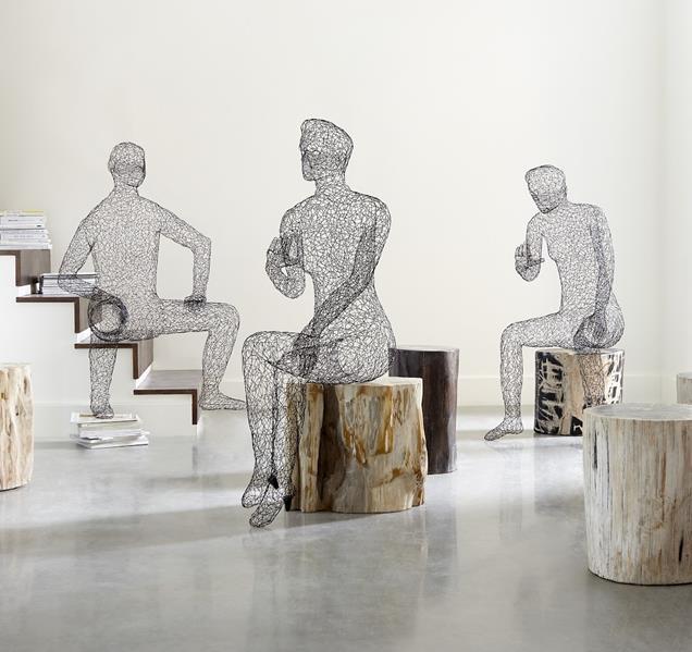 Cubist Bookcase, Dark Walnut